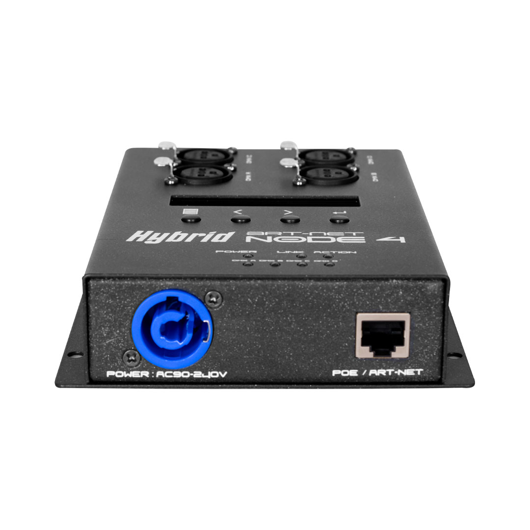 Hybrid Art-Net Node 1/4/8 DMX network converter – Triptiek Computers ...